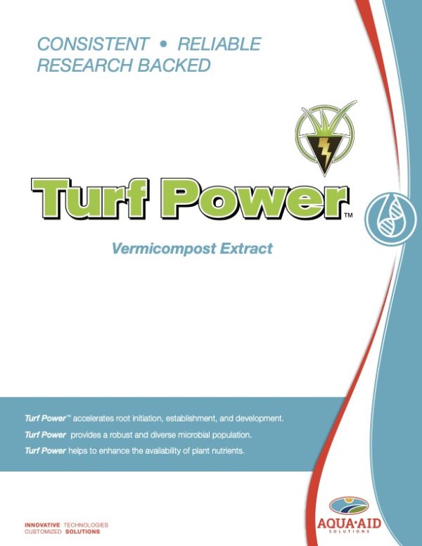 Turf Power - Vermicompost Liquid Extract - AQUA-AID Solutions